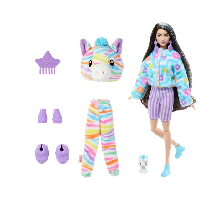Barbie Cutie Reveal Zebra - Babykids